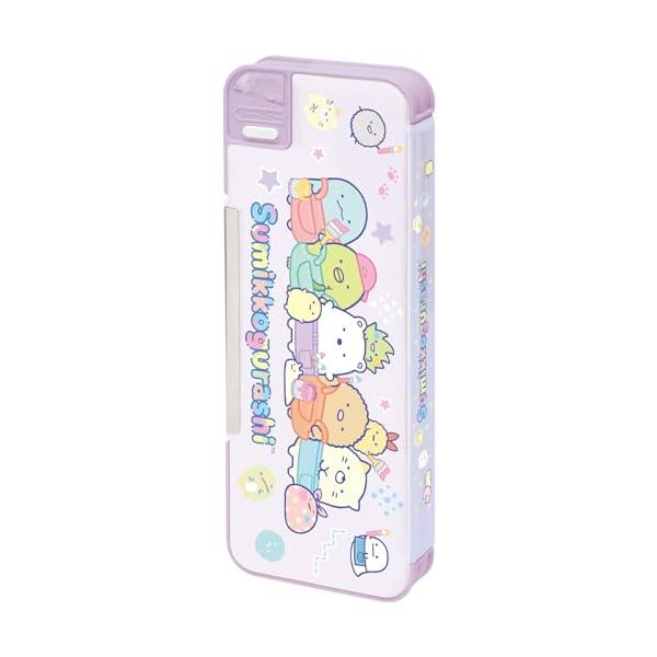 ペンケースA柄/240mm×95mm×30mm/PT14101・パッケージ個数:1・シリーズすみっコぐらしのゴーゴースクールシリーズ・サイズ240mm×95mm×30mm・仕様両面開きタイプ鉛筆削り付き・付属時間割表、お名前シール