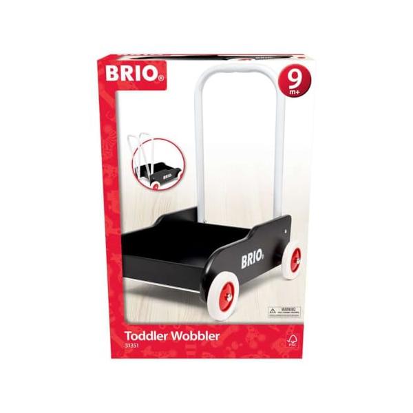 歩行器手押し車 ブラック 9か月~ ( カタカタ ワゴントイ 木製 おもちゃ 知育玩具 歩行練習 ) 31351/ワンサイズ/31351・Color:手押し車 ブラック 9か月~ ( カタカタ ワゴントイ 木製 おもちゃ 知育玩具 歩行練習...