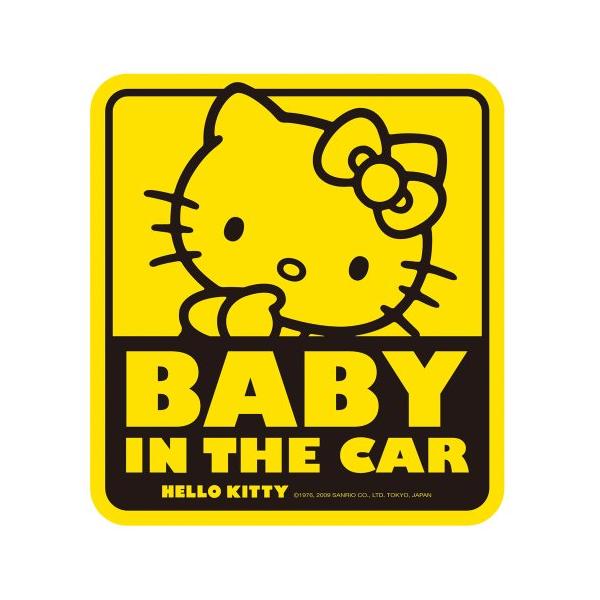 BABY IN CARハローキティ/BABY IN CAR/-/KT341・Color:ハローキティ/BABY IN CAR・パッケージ個数:1・生産国:日本・材質・素材:PVC・製品サイズ:2 x 135 x 180 mm・形:長方形