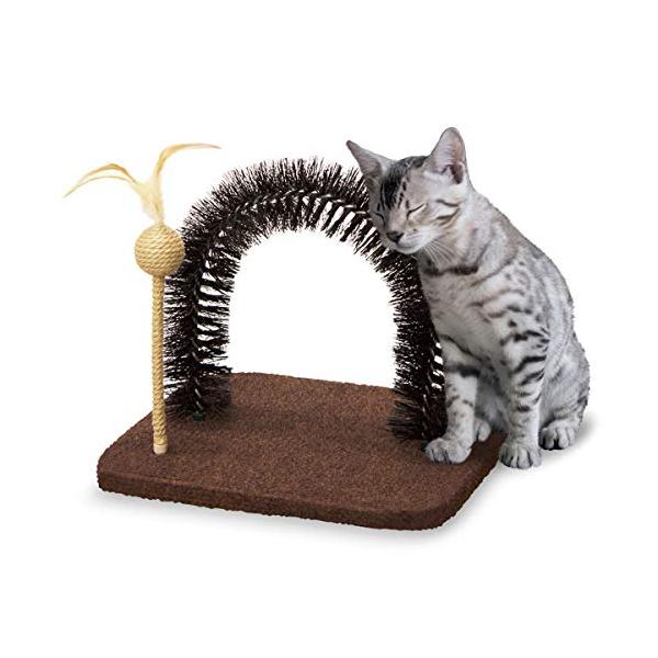 毛づくろいブラシ無し/無し/4976555841923・Style:毛づくろいブラシ・パッケージ個数:1・本体サイズ(幅X奥行X高さ):35×29×27cm・本体重量:1.45kg・素材:板:パーチクルボード/生地:ポリエステル/ブラシ:ナ...