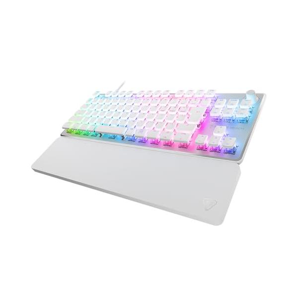 ラピッドトリガー有りホワイト/-/TBK-2002-14-JP・Color:ホワイトPatternName:2年・パッケージ個数:1・受賞歴のあるスタイリッシュなTKLデザインROCCATのドイツデザインのDNAを引き継ぐ、サンドブラスト処...