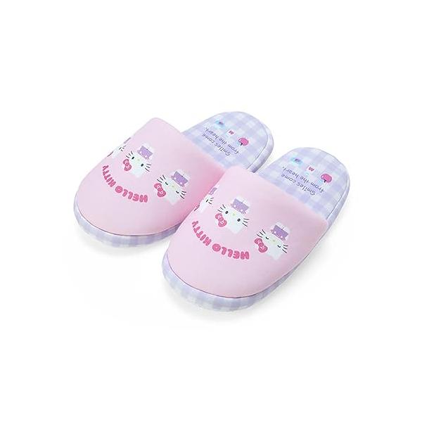 ハローキティピンク/16cm/199290・Size:16cm・本体サイズ：キッズサイズ(内寸:約16cm)。主な材料・原料：ポリエステル、PVC・足になじみやすい柔らかい素材の底板。底面は滑りづらい加工。・(C)1976 2023 SAN...