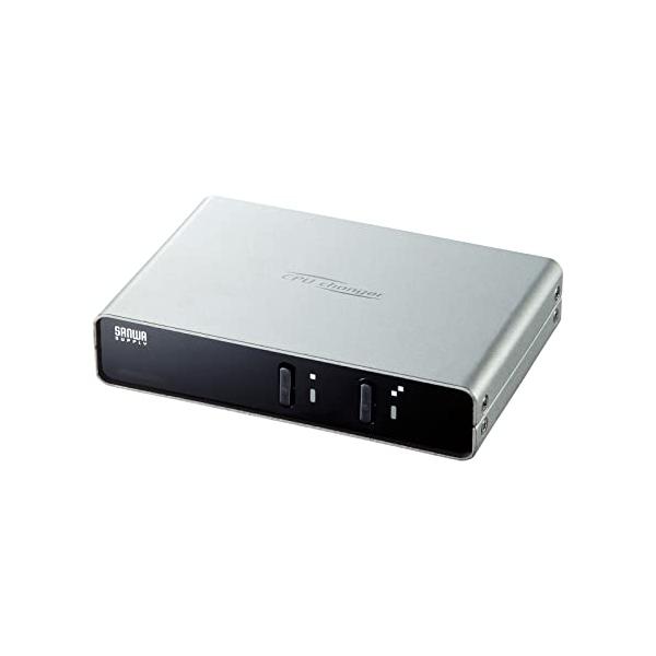 2:1シルバー/-/SW-KVM2LUN2・Style:2:1・パッケージ個数:1・1組のUSBキーボード・USBマウス・ディスプレイで2台のパソコンを切り替えて使用できます。・切替方法はCtrlキーを2回押すだけの簡単操作。瞬時に2台のパ...