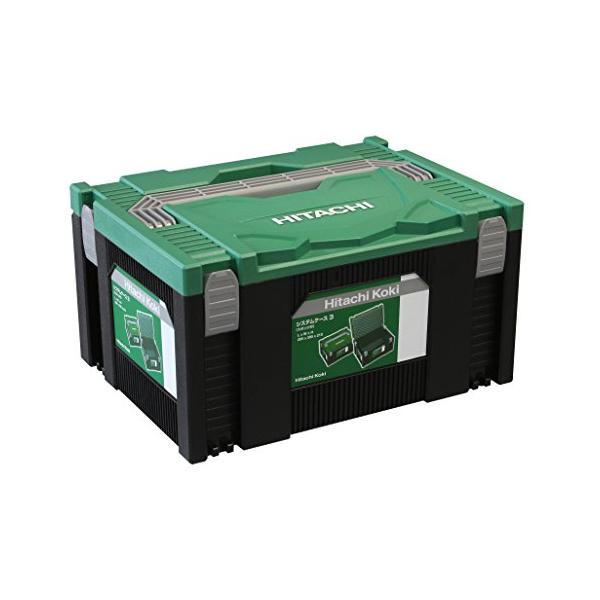 システムケース3グリーン/システムケース3/0040-2658・Size:システムケース3・パッケージ個数:1・システムケース3・積み重ねて連結できるシステムケース・サイズ:縦295mm×横395mm×高さ210mm・ケース内寸法: 縦27...