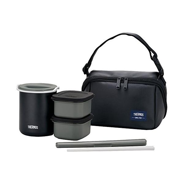 その他マットブラック/ごはん容器360ml (約0.8合)/DBQ-362 MTBK・Size:ごはん容器360ml (約0.8合)・パッケージ個数:1・容量:ごはん容器/0.36L(炊く前のお米の量/0.14L(約0.8合))、おかず容器...