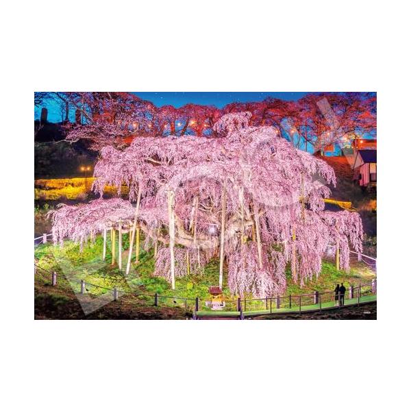 1000ピース三春の滝桜-福島/50×75cm/09-058s・Color:三春の滝桜-福島Style:1000ピース・ピース数：1000・完成サイズ：50×75cm　対応パネルナンバー：10・「日本三大桜」と呼ばれる福島県の三春滝桜がジグ...