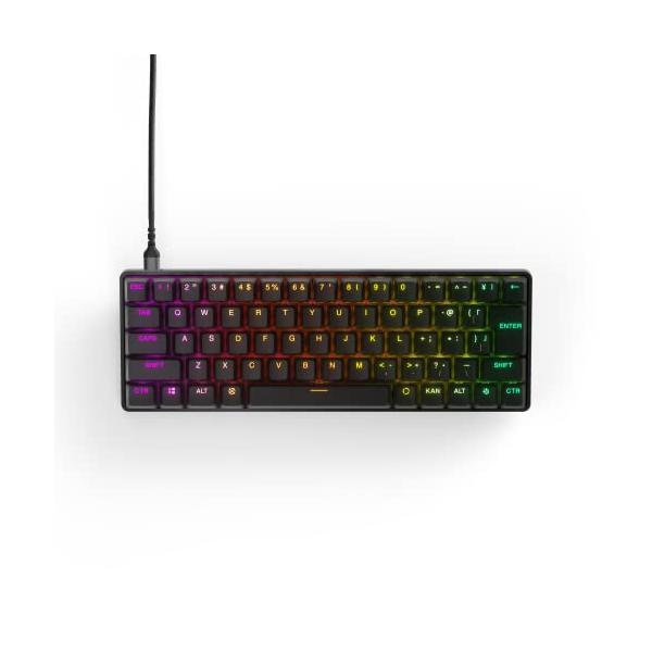 日本語配列第2世代/有線/ブラック/ミニサイズ/64825・Color:第2世代/有線/ブラックPatternName:単品・パッケージ個数:1・画像は英語配列を使用。・世界最速キーボードOmniPoint 2.0 Adjustable H...