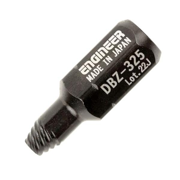 極短-/2.5mm用/DBZ-325・Style:極短Size:2.5mm用・潰れた六角穴付きボルトを叩かず外せるショートサイズのドライバービット。・新設計の先端形状により、六角穴にガッチリ喰い込み、潰れた六角穴付きボルトを叩かず外せます。...