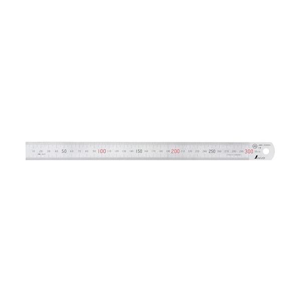 30cm JIS 赤数字入-/30cm/14028・Size:30cmPatternName:単品・パッケージ個数:1・目盛 ●上段:1mmピッチ ●下段:0.5mmピッチ・長さの許容差:+-0.15mm・裏面インチ換算表付・赤文字入れ・J...