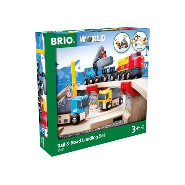 レールセットレール&amp;ロード採石セット 33210/50x69x0.02cm/33210・Color:レール&amp;ロード採石セット 33210Style:レールセット・パッケージ個数:1・BRIO(ブリオ)のレール&amp;ロード...