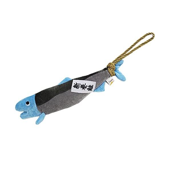 シルバー/-/31900・パッケージ個数:1・美味しそうな新巻鮭を犬のおもちゃにしちゃいました。・つやつや脂ののっていそうな色合いと、口をあけてじっと見つめる顔がグッと来ます。・尻尾に付いた縄もリアルで、シャッターチャンスも盛りだくさん。・...