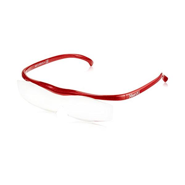 倍率交換なしレッド/1.6倍/4964594731442・Color:レッドStyle:倍率交換なしPatternName:単品・パッケージ個数:1・拡大倍率: 1.6倍/ 屈折率: 2.5Dpt・クリアレンズ (ブルーライト35%カット)...