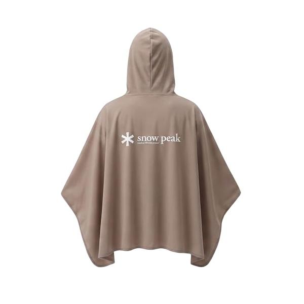 Aラインコートグレージュ/-/ET-26SU009・Color:グレージュ・水分と気化の仕組みを活かし、水に濡らして絞るだけで効率的に身体を冷却できる気化冷却ポンチョです。暑熱環境下における休息や回復をサポートします。(br)アウトドアでの...