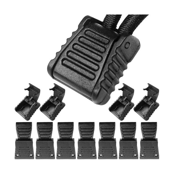 E321ブラック/大型-穴9.4mm-12個/12E32140・Size:大型-穴9.4mm-12個・パッケージ個数:12・特徴1.強力ロック ラバーコード 対応 2.優れ素材3.耐久4.精密金型 美しい面5.軽量、?注：プラスチック製品な...