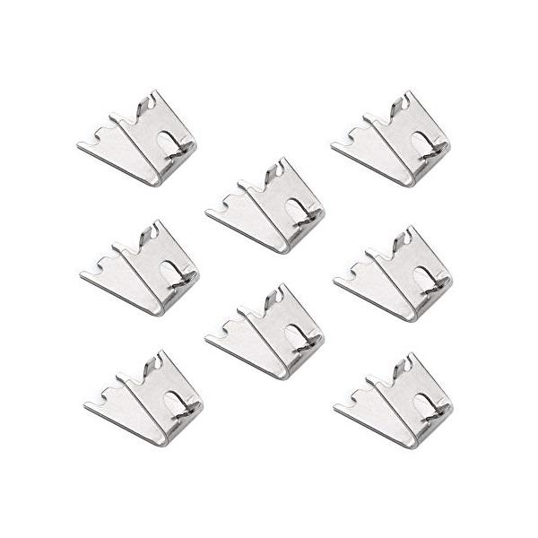 -/4x3x2 inchs/-・冷凍庫シェルフクリップは高品質のステンレススチール製で、耐久性があります。・湾曲したダブテールデザインにより、冷蔵庫をよりしっかりと保持できます。・サイズ:28 x 23 x 31mm/ 1.10 x 0.9...