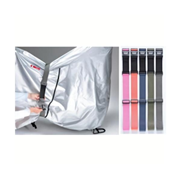 ネイビー/ワンサイズ/KW-05NV・Color:ネイビー・パッケージ個数:1・商品スペック 材質 ベルト／ポリエステル バックル／ＰＯＭ 製品サイズ （約）幅６０×長さ２２００×高さ１１０ｍｍ 製品重量 １５０ｇ 強い風でももう安心 風飛...