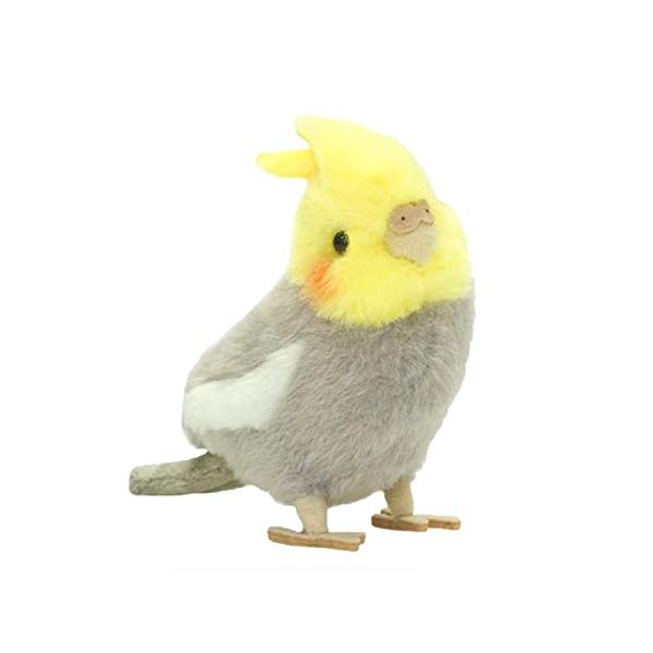 オカメインコ グレーオカメインコ グレー/ワンサイズ/180097・Style:オカメインコ グレー・「あのね？」と語りかけてくるような頭をかしげた愛らしい仕草が特徴の「ことりのね」シリーズ・足やクチバシ、”ろうまく”もこだわりの色使いです