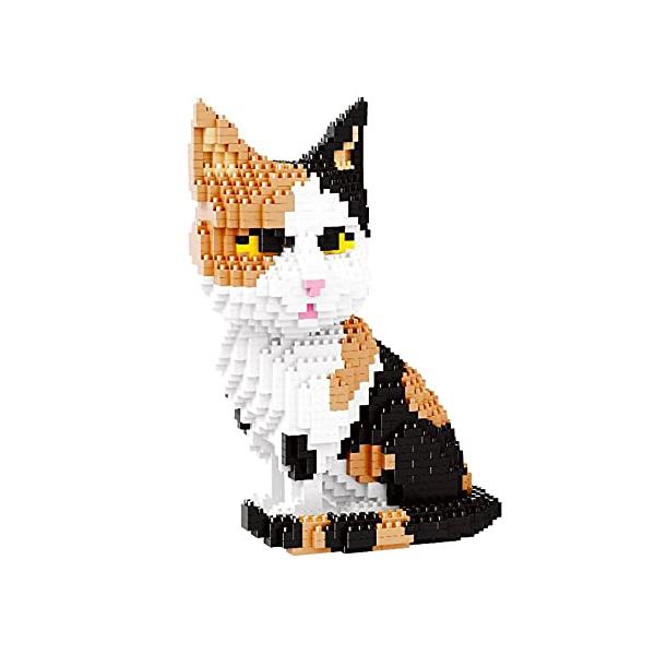 三華猫; 1191pcs/-/-・Color:三華猫; 1191pcs・レンガは非常に小さいため、注文前に画像を確認してください。 ピンセット (商品には含まれません) でピースを保持することをお勧めします。・レイヤーごとにインストールし、...