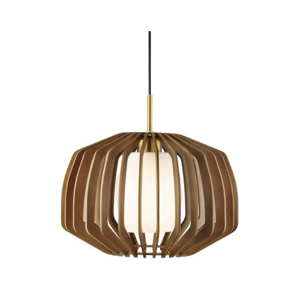 ラテン語で「玉ねぎ」という意味の名を持つ、合計30枚ものプライウッドが連なるペンダントライト。ミルクガラス越しのやさしい光が広がると同時に、下方向にはダイレクトに光が届くようデザインされています。北欧ナチュラルから和モダンまで幅広く合わせて...