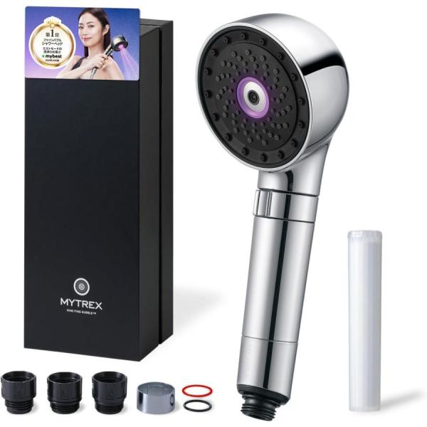 商品情報これまでの美容シャワーヘッドの概念を変える「肌育シャワー?」がMYTREXから誕生。その秘密は水力発電で生み出すマイクロカレント。美顔器にも搭載されている微弱電流が年齢と共に緩やかになる『肌メカニズム』に働きかけ、内側から美しさをサ...
