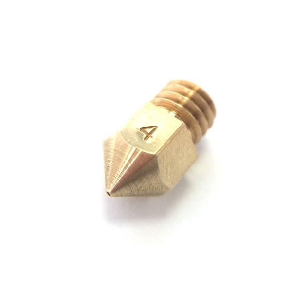 メイカーボットレプリケーター2/2Ｘ対応MK8ノズルです。穴のサイズは、0.3mm・0.4mm・0.5mmのご用意があります。(標準品は0.4mmです)MK8 nozzleを使用している機種に対応しておりますが、全ての機器で使用できる保障は...