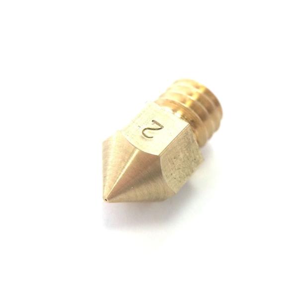 メイカーボットレプリケーター対応のMK8ノズルです。穴サイズは、0.2mm・0.3mm・0.4mm・0.5mmのご用意があります。(標準品は0.4mmです)MK8 nozzleを使用している機種に対応しておりますが、全ての機器で使用できる保...