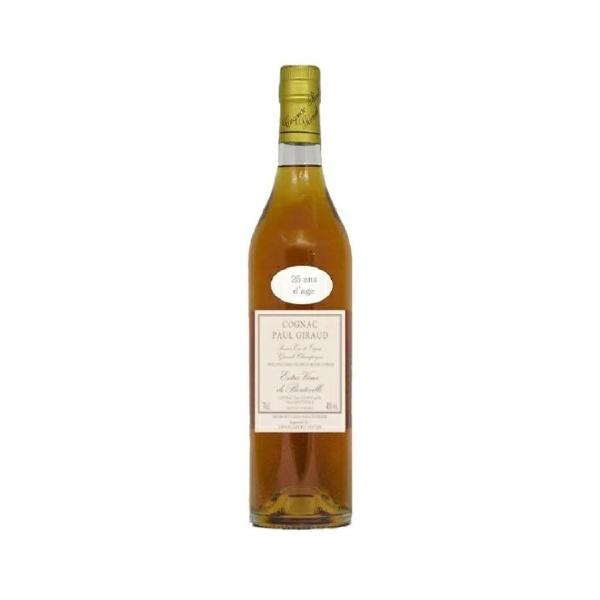 地域：コニャック25年表記ですが、40年以上の古酒もブレンドされているため、力強くも繊細な味わいがまるで芸術品のような仕上がり。ポールジローの自然な味わいの醍醐味を感じるならこちらに決まりです！
