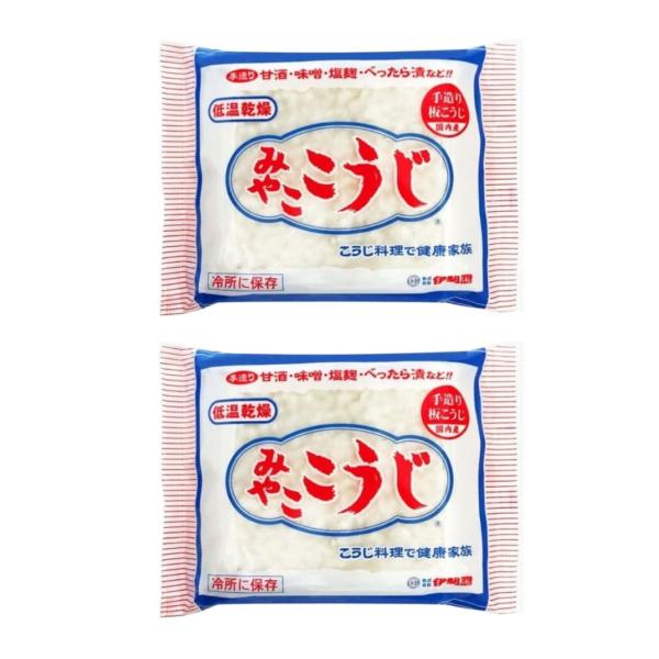 伊勢惣 みやここうじ 四角型 200g ×2個 米麹 甘酒 塩こうじ 塩〓 塩糀 醤油こうじ 醤油麹 〓油糀 米こうじ こうじ 麹 糀【商品詳細】こうじ箱に盛り、一枚一枚手間をかけて作った箱盛り板こうじです。甘酒、塩こうじ、醤油こうじなど幅...