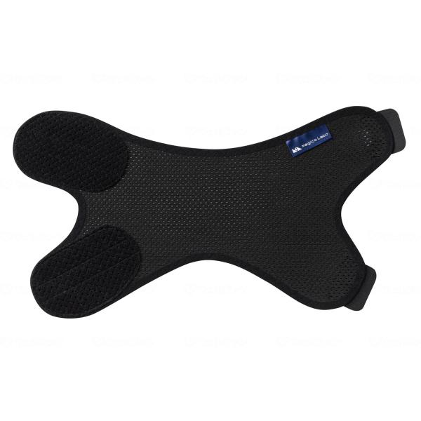 ：ポリエステル、ナイロン、ポリウレタン　○サイズ：長さ40.0〜41.5cm×縦21.5cm　○適応サイズ（約）：ひざ周り36〜44cm　○日本製　○男女兼用　