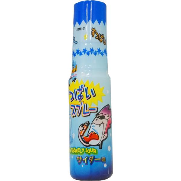 80円 やおきん すっぱいスプレー サイダー [1箱 24個入 80円 やおきん すっぱいスプレー サイダー [1箱 24個入