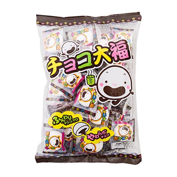 小さくてやわらかいマシュマロの中にたっぷりとろ〜り甘いチョコが入っています小分けになっていて一口サイズだから持ち運びにも便利商品サイズ1袋あたり：約260mm×190mm×50mm2023年4月より内容量が変更となります。順次切り替えとなり...
