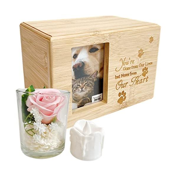 3world ペット仏壇 メモリアルボックス 骨壷 遺品 収納 お祈り 遺影 省スペース ご供養 木製 ナチュラル 愛犬 愛猫 ペットロス心を寄せて語りかけ祈ることで、深い悲しみが少しでも癒されますように・・省スペースのため身近な場所へ置く...