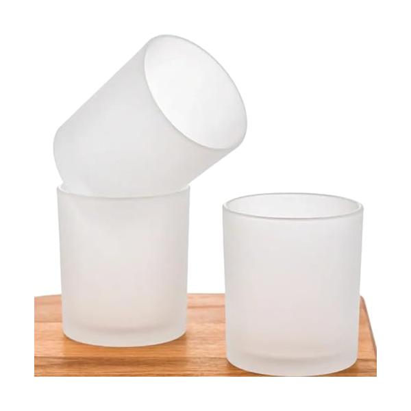 キャンドル ホルダー モールド ガラス製 アロマキャンドル ソイキャンドル ティーライトキャンドル SW2458グラスのみフロスト(5個)フロストタイプ 5個入り【グラスのサイズ】直径 約60mm、高さ 約73mmハンドメイドキャンドルの材...