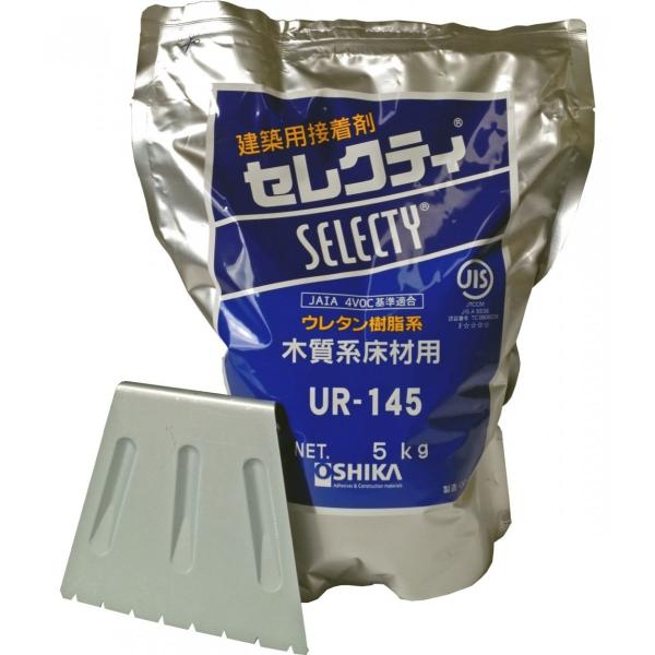 木質防音床材施工用（ウレタン樹脂系）　　　　　　(送料別※１)<主用途>☆木質床材の直張り接着 　（木質防音床材の直張り接着に最適）☆床暖房用木質床材の接着<特徴>1液湿気硬化タイプの接着剤です。塗工性の良さとクシ目...