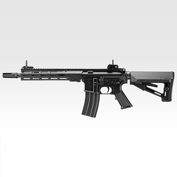 精悍なブラック仕様のURG-I 11.5インチモデルアメリカ陸軍特殊部隊「グリーンベレー」での運用が確認された11.5インチバレルのURG-I、そのブラックモデルが次世代電動ガンに登場！独特な形状の再現に加え、新たにSTRタイプストックを採...