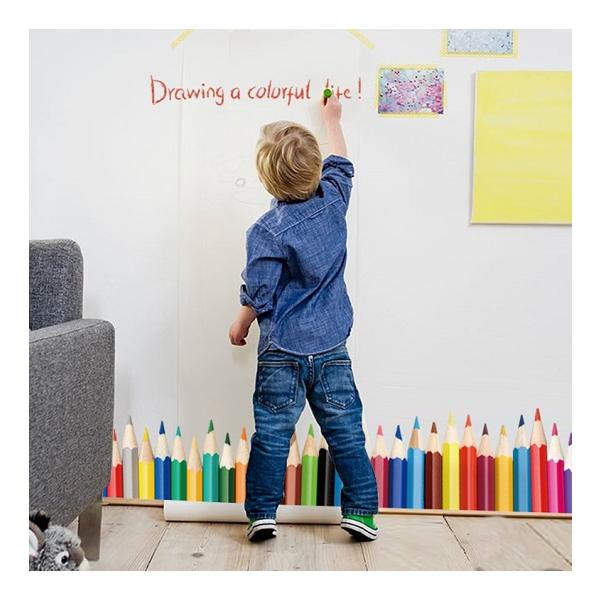 ★お部屋が素敵な雰囲気に早変わり！貼るだけで簡単に模様替えできます♪部屋をあかるくエレガントに装飾。壁紙の補修や傷隠しにもイチ押しです。ビニール素材なので剥がす時も、綺麗にすっきり取り外しできます。★こども部屋 居間 寝室 便所 台所 出入...