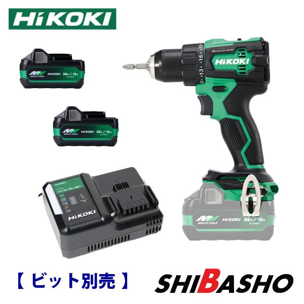 最大トルク70N・m※クラッチ22段ブラシレスモーター（eモーター）搭載コチラは【蓄電池BSL36A18X 2個・充電器UC18YDL2・ケース】DS18DE(2XPZ)のページとなります。（サイドハンドルは付属しておりません。）コンパクト...