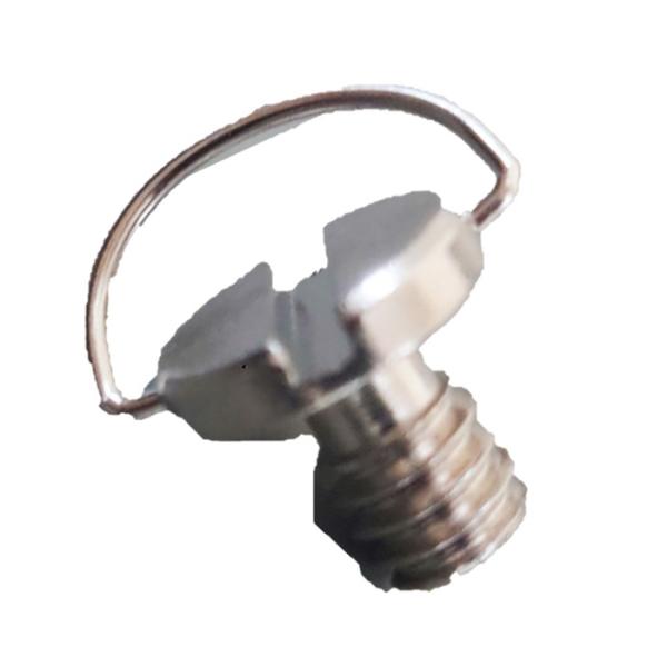 ノーブランド（ジェネリック）素材：アルミニウム合金製工場直卸の未パッケージ商品印刷パッケージ・取扱説明書などは付属しませんカメラにDカンを取付けストラップを取り付け可能にカメラマウント（1/4インチネジ）三脚，一脚用カメラアクセサリーに取付...