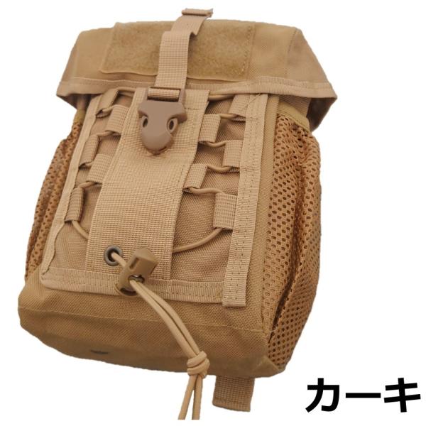 ノーブランド（ジェネリック）素材：ナイロン生産国：中国サイズ：約21×18×9cmタクティカルギア軍や警察、戦闘部隊が装着している装備登山やサバイバルゲームのシーンに似合うおしゃれなミリタリーデザインの収納ツールポーチ/ツールケースナイロン...