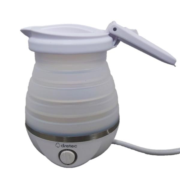 約半分のサイズに折りたたみが可能。 コンパクトにできるので旅行や引越し時に便利。 災害に備えて防災リュックに入れれば避難先で大活躍自動電源オフ沸騰後、 自動で電源が切れるので，消し忘れがないので安心してお使いいただけます。容量200 〜 6...