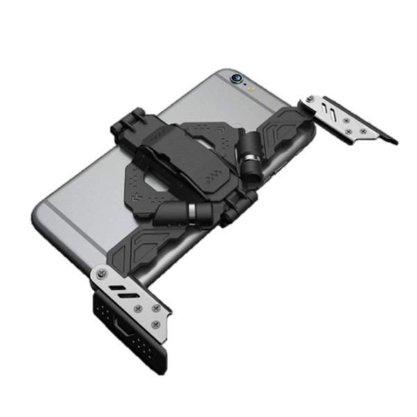 生産国：中国素材：プラスチック重さ：約35g蟹脚型アーム付き角度調節と曲げ伸ばしのできるアームスマホゲームにアームを伸ばしてアシストグリップに小指でスマホを握ることができ親指だけでなく人差し指もゲーム操作に使用することが可能にモバイルスタン...