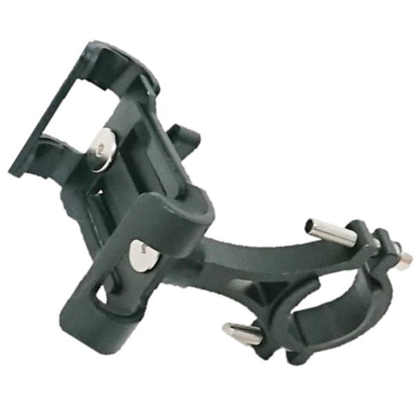 ノーブランド（ジェネリック）素材：アルミニウム合金重さ：約80g生産国：中国カラー：ブラック対応バーサイズ：22〜35mm径スマホナビバイク乗車時のナビアプリを使用に便利自転車用スマホスタンド80gと自転車向きの軽量設計ハンドル用コンパクト...