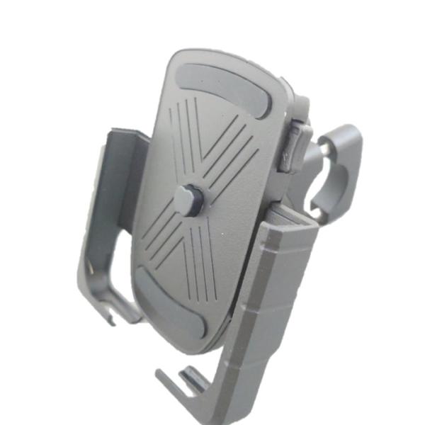 ノーブランド（ジェネリック）素材：アルミニウム合金重さ：約225g生産国：中国カラー:ブラック対応バーサイズ：22〜32mm径工場直卸の未パッケージ商品印刷パーッケージ・取扱説明書などは付属しませんスマホナビバイク乗車時のナビアプリを使用に...