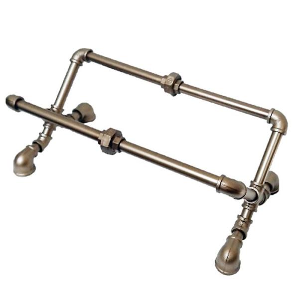 ノーブランド（ジェネリック）素材：スチールインダストリアル家具で雰囲気のある男前インテリアを演出可能ですDVDやゲームソフトのラックとしてコレクション用の飾り棚としても使用可能ですまた、DIY利用することで、更に個性的にお洒落に利用が可能で...