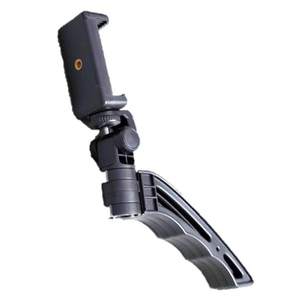 ノーブランド（ジェネリック）素材：プラスチック生産国：中国重さ：約105ｇ2WAY仕様セルフィースティック仕様でVLOG・自撮りなど動画撮影の補助にトライポッド仕様で生放送や写真撮影シーンで活躍撮影用ハンドルグリップ長時間，頻繁に画角を変え...