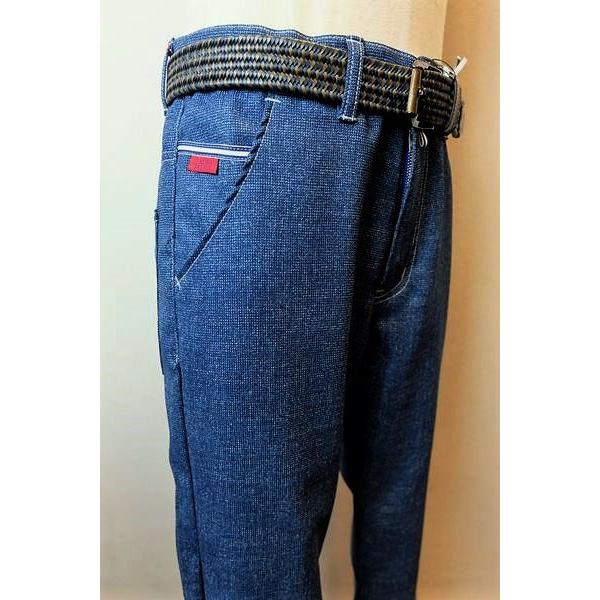 メンズファッション　ブランド「ラウラフェリーチェ　ストレッチパンツ」薄手で伸縮性に優れたストレッチ素材のカジュアルパンツです。<br><br>●商品コード　　１４２−２００５　　●素材　　ポリエステル９６％　　ポリウ...