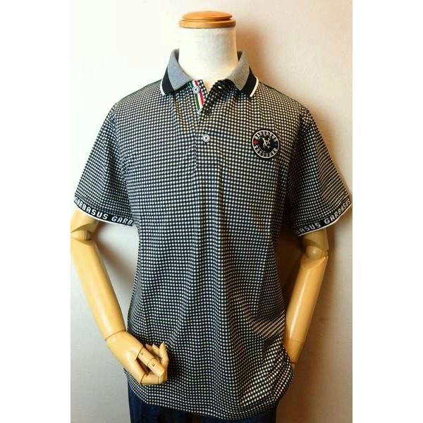 メンズファッション　ブランド「アンジェロガルバス　ワッフルサッカー半袖ポロシャツ」凹凸感がありベタつかないワッフルサッカー生地使用の半袖ポロシャツです。<br><br>●商品コード　　４１２８０１−０３　　●素材　　...