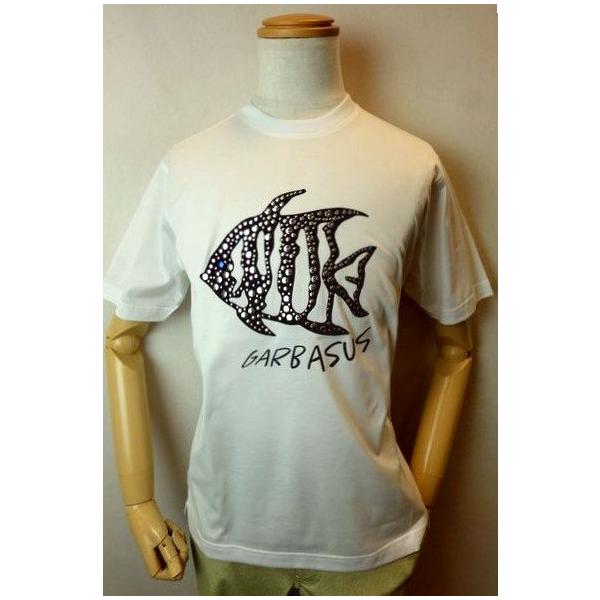 メンズファッション　ブランド「アンジェロガルバス　ラインストーンフィッシュ半袖Ｔシャツ」前身のラインストーンフィッシュデザインが特徴の半袖Ｔシャツです。<br><br>●商品コード　　５１２５０４−０３　　●素材　　...