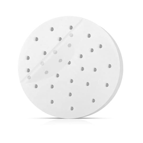 入数：100枚入れサイズ：直径18cm；穴あきで蒸気が通りやすいです。材質：グラシン紙；料理がくっつかず、サラっとはがせてキレイに仕上がります。用途：せいろ蒸し器用、せいろ シート、セイロペーパー、餃子、饅頭、中華饅頭、シュウマイ、豚まん、...