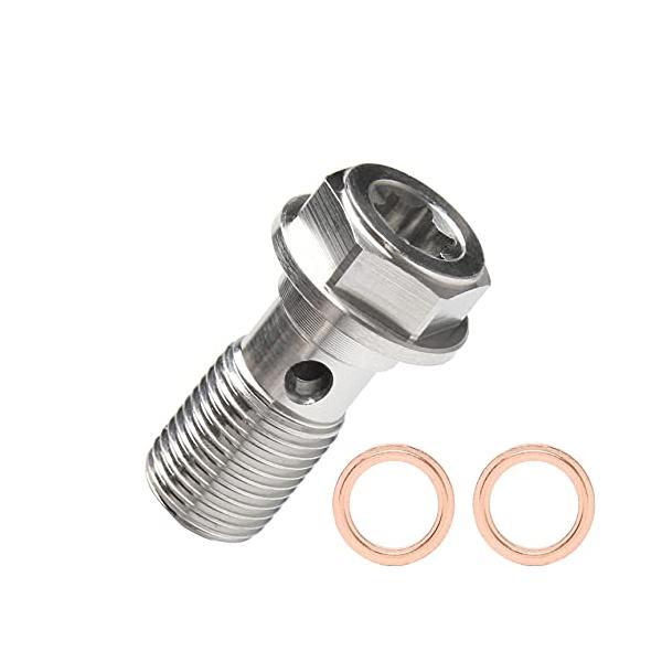 304ステンレススチール製.この製品は、フロントまたはリアのブレーキ ラインに使用できます: 車/ATV/UTV/オートバイ/自転車製品の表面は電気メッキされており、 防錆、抗酸化製品は、優れた品質を確認するために厳格な実験室テストを受けて...